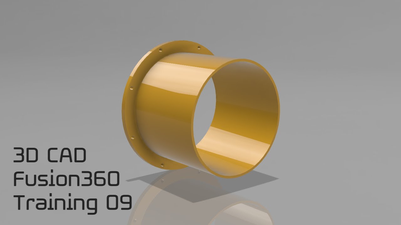 [Tutorial 09] Fusion360 | NX