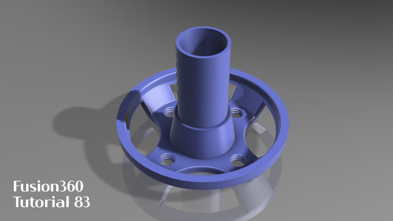 Fusion360 Tutorial 84 _ stator arms